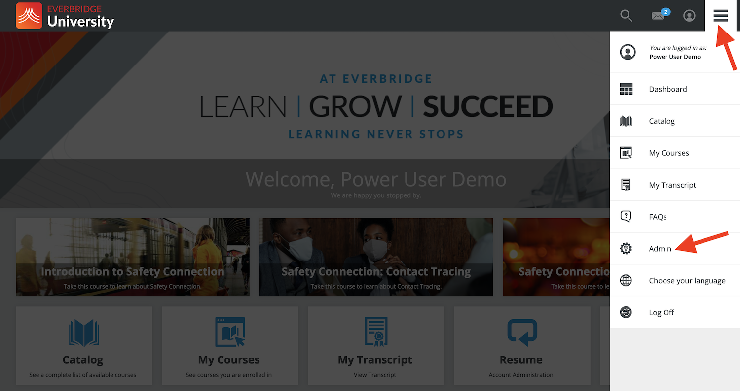 EBU: Everbridge University (EBU) Power User-Guide – Everbridge Sandbox