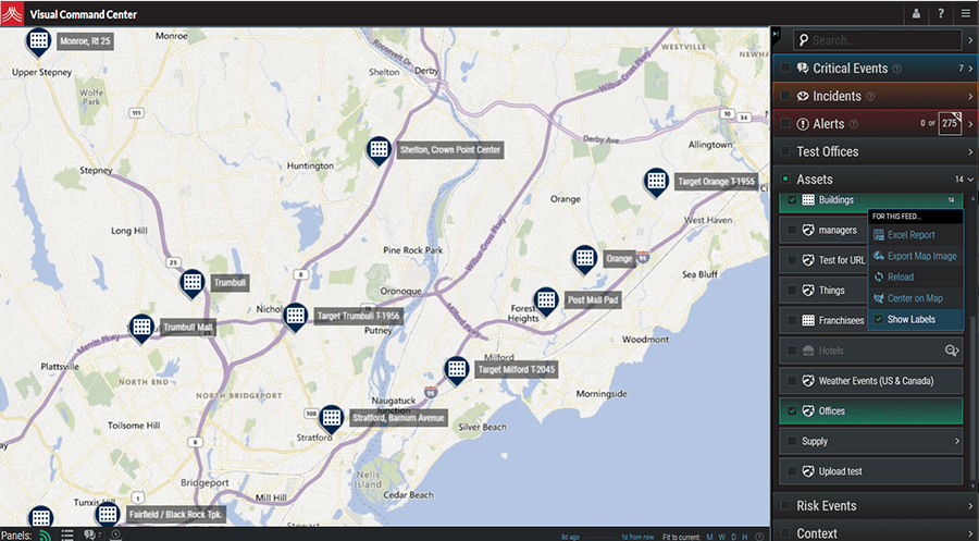 Vcc How To Select Contacts And Buildings To Appear On The Visual
