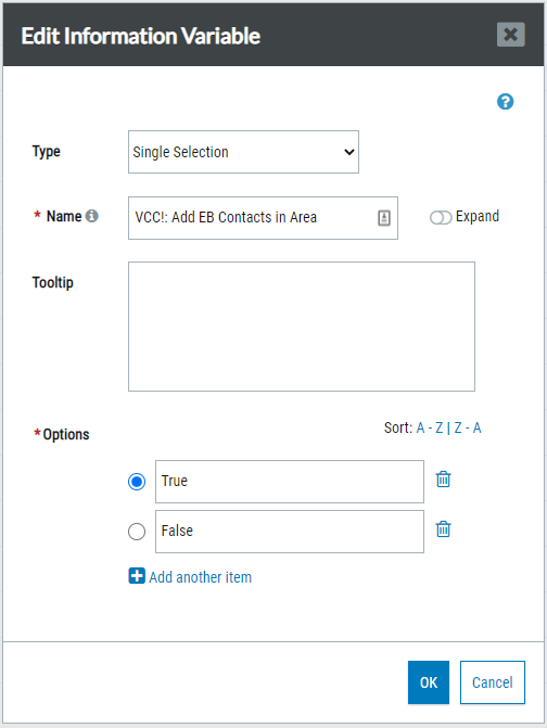 VCC: Incidents Launched From an Alert in Visual Command Center (VCC) Using the Variable "VCC ...