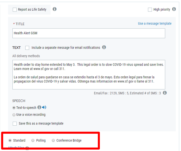 EBS: Everbridge SmartPath: Single SMS – Everbridge