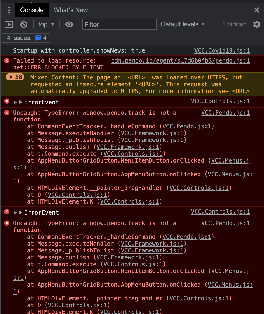 VCC: 'An application error has occurred' Error Occurs When Using Visual ...