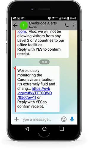 EBS: Everbridge SmartPath: Single SMS – Everbridge