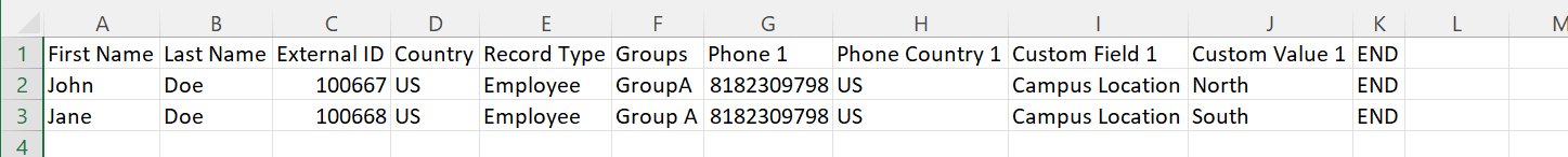 Ebs Contact Upload Error Code Your File Either Contains Line Breaks