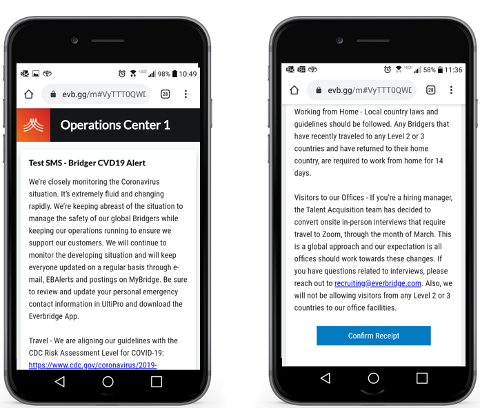 EBS: Everbridge SmartPath: Single SMS – Everbridge