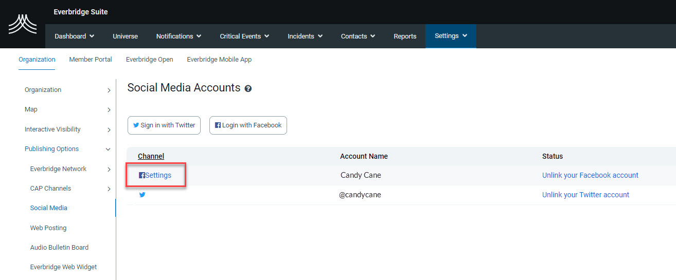 EBS: How to Publish Everbridge Notifications to Facebook and Twitter ...