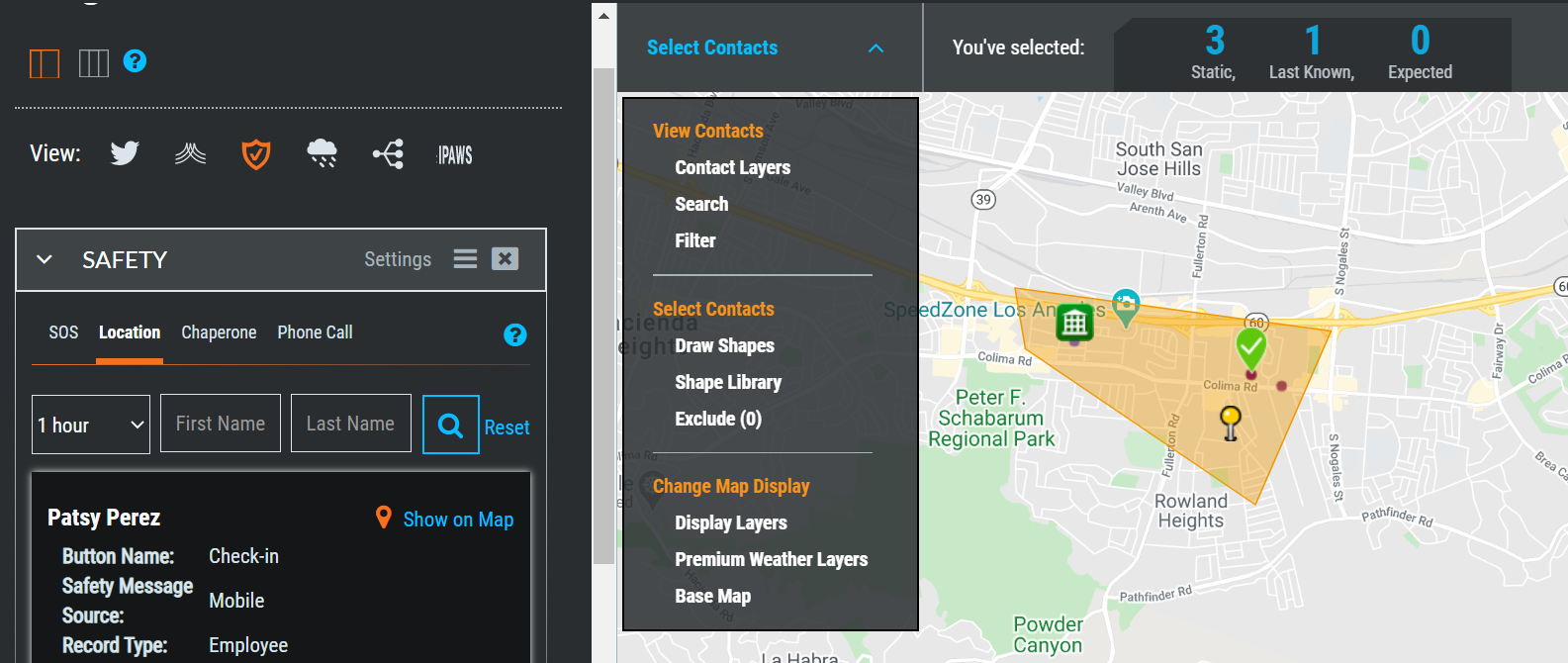 EBS: How to Filter Contacts That Checked-in to a Location When Using ...