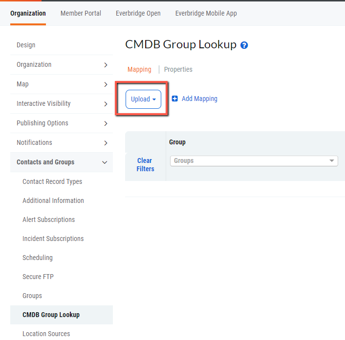 EBS: How to Upload a CSV File of Groups and Their Mappings for CMDB Group Lookup in the ...