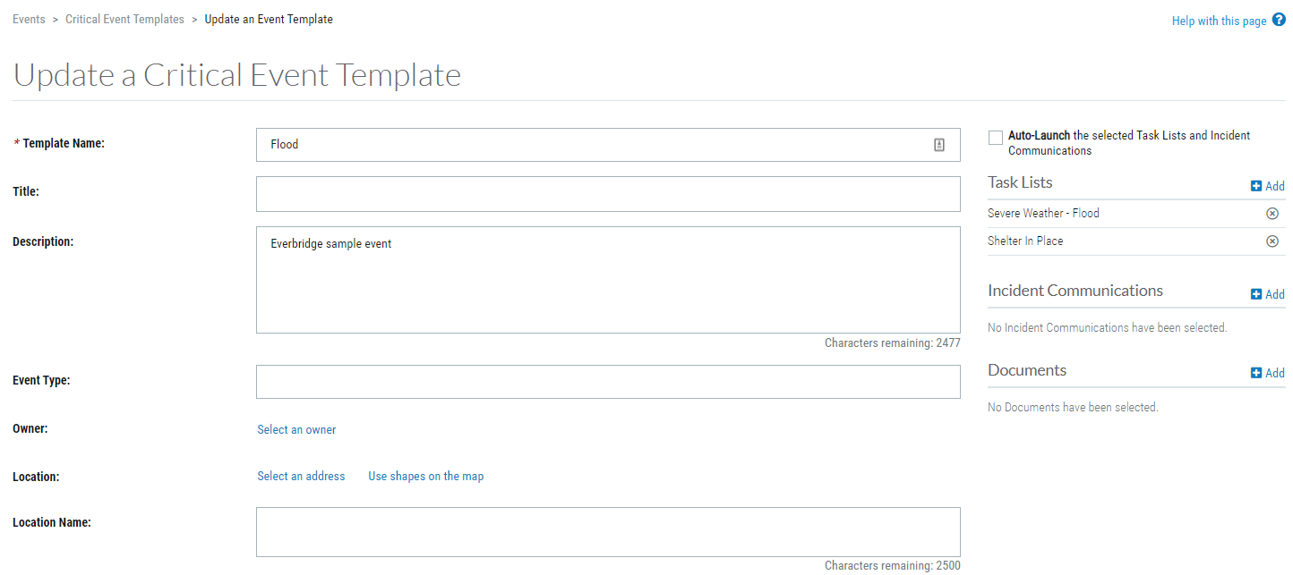 EBS: Users Cannot Bulk Delete Task List Templates from Critical Events ...